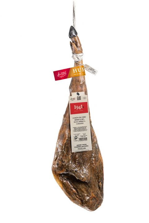 Jamón de Cebo Ibérico 50% Raza Ibérica Curado - Jamones y paletas 1941